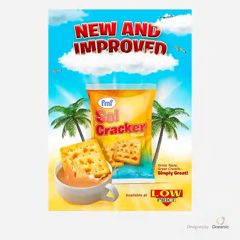 Sol Cracker Poster - Oceanic Communications