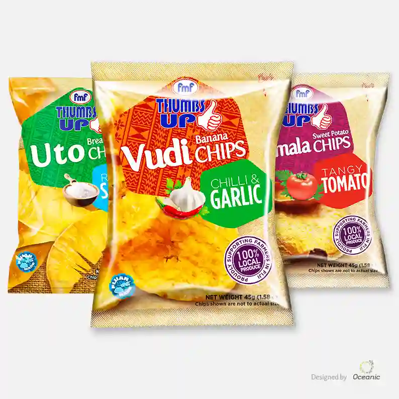 Thumbs Up Chips Packaging - Oceanic Communications