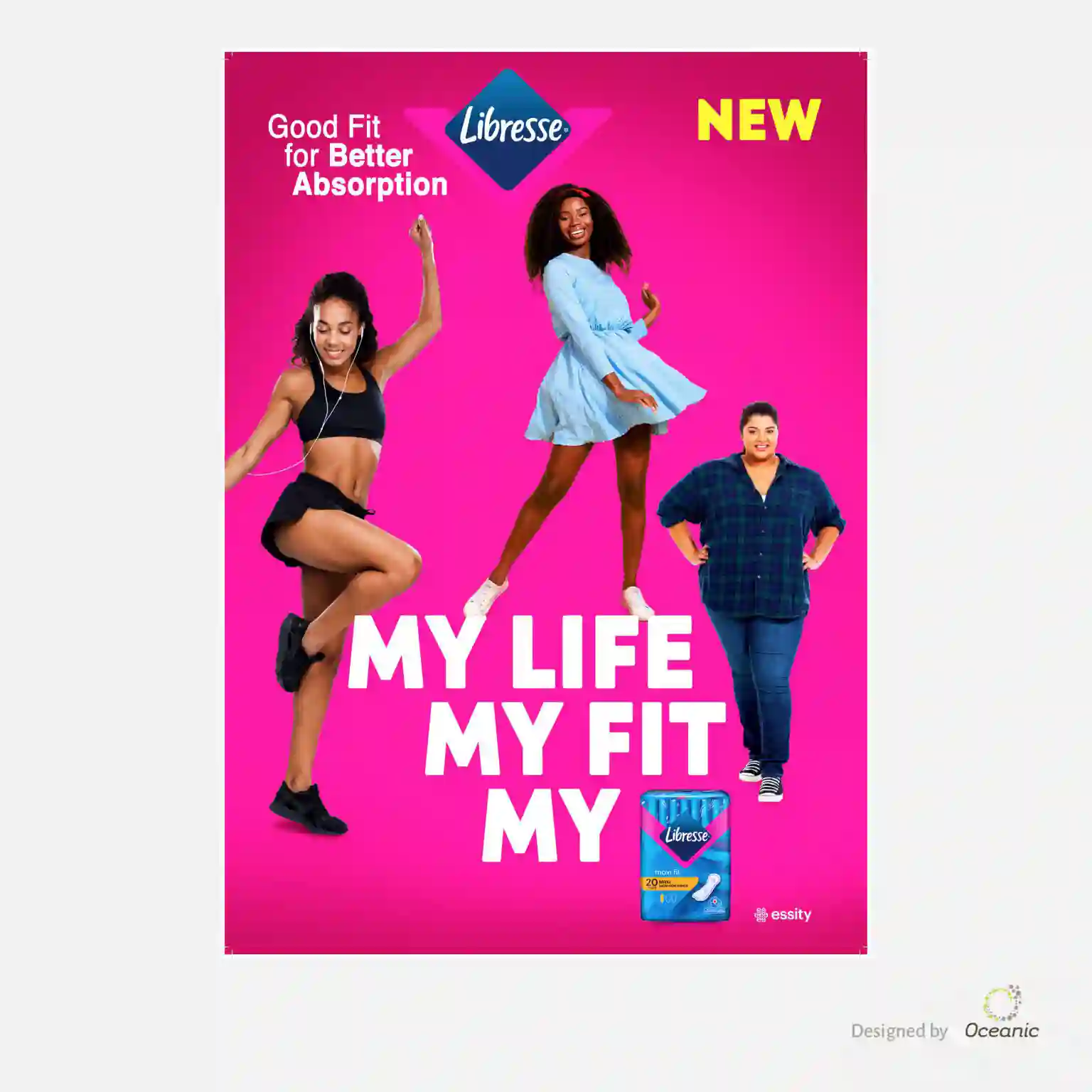 Libresse Poster - Oceanic Communications