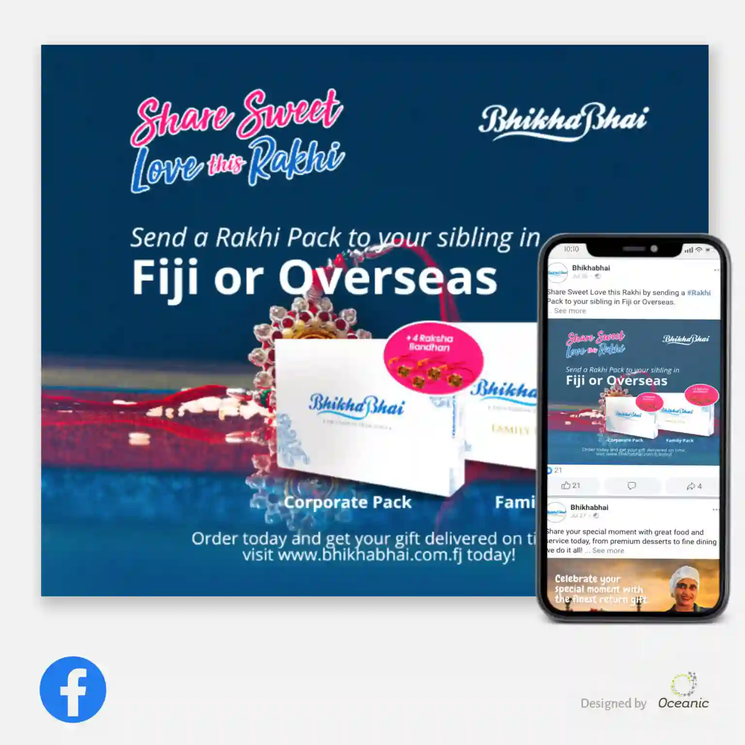 Rakhi FB Post - Oceanic Communications