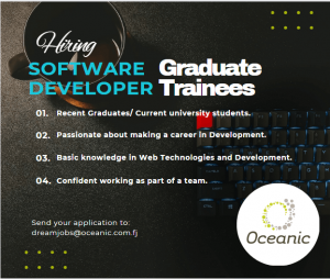 Software Developer – Graduate Trainees - Oceanic Communications