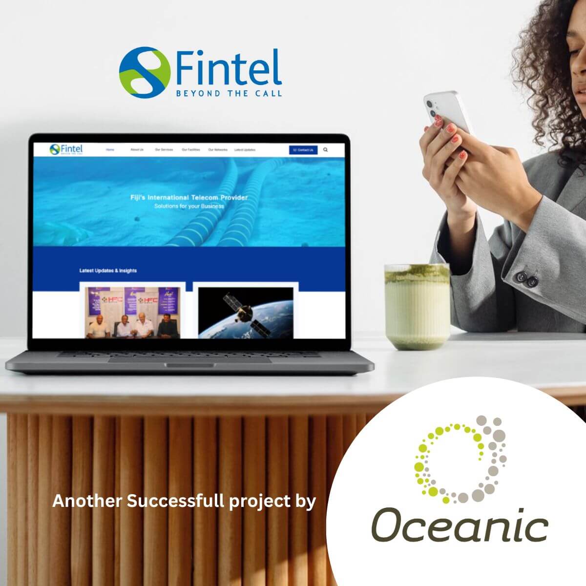 Fintel Website - Oceanic Communications
